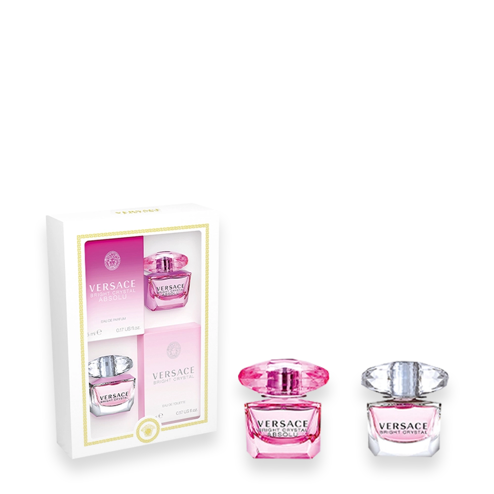 Versace Bright Crystal Miniature Collection for Women – Face and Body Shoppe