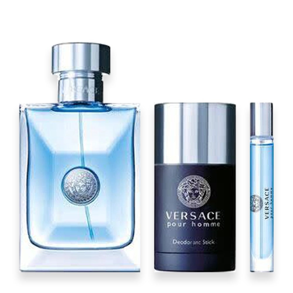 Versace Versace Pour Homme 3.4 oz. Gift Set – Face and Body Shoppe