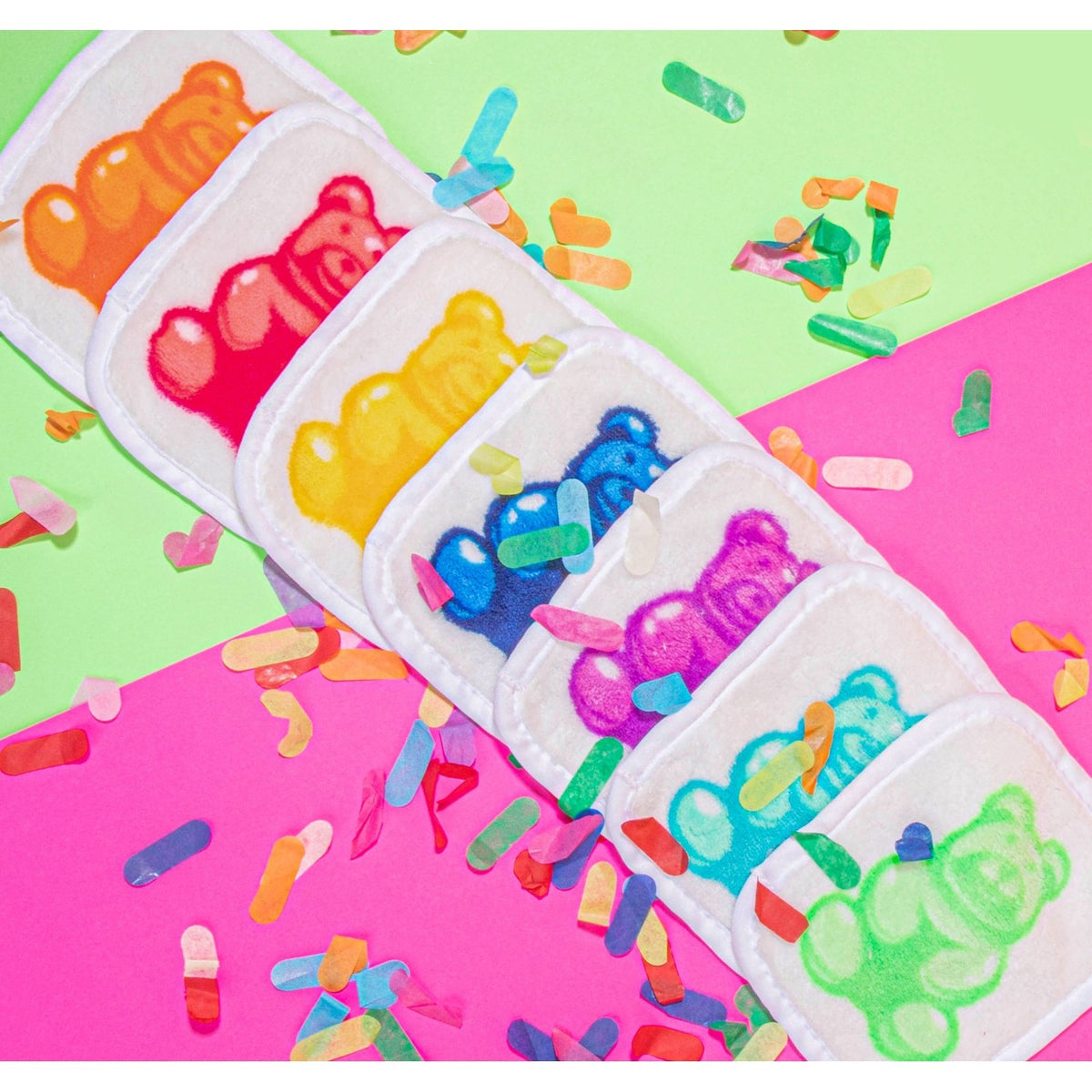 The Original Makeup Eraser Gummy Bear 7-Day Set – Face and Body Shoppe
