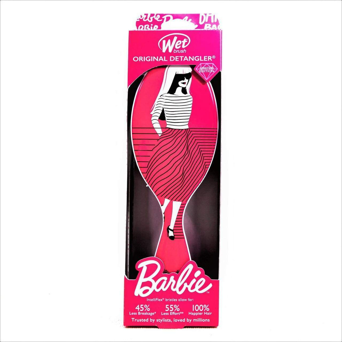 Wet Brush Barbie Original Detangler Brush for Effortless Styling | Face ...