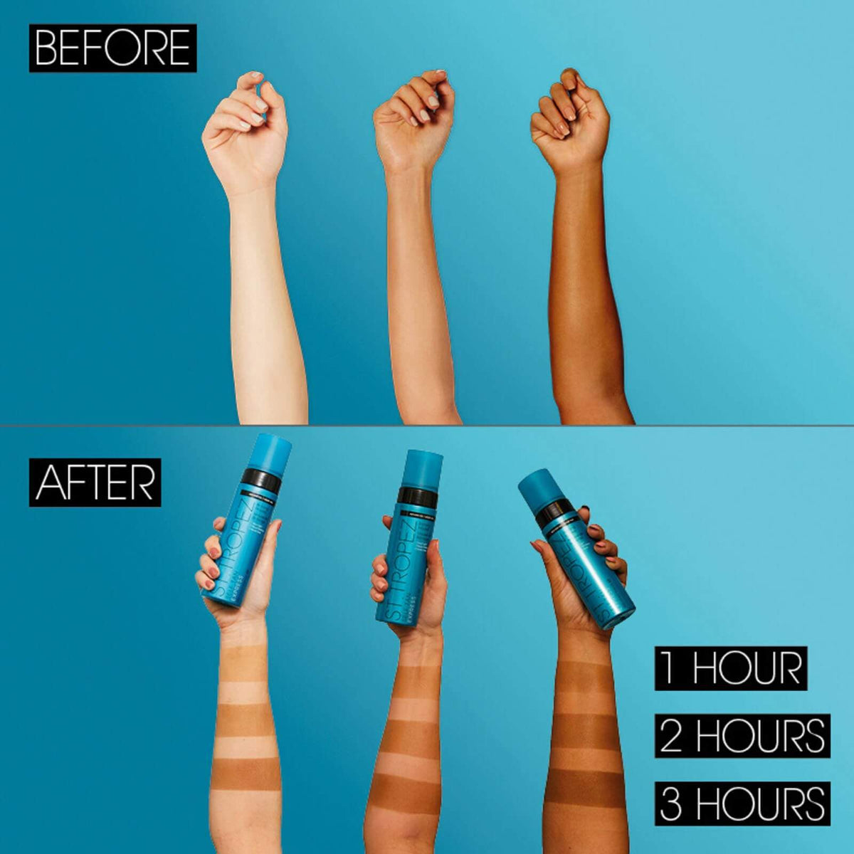 St. Tropez Self Tanning Starter Kit Express Mini for Quick Glow | Face ...