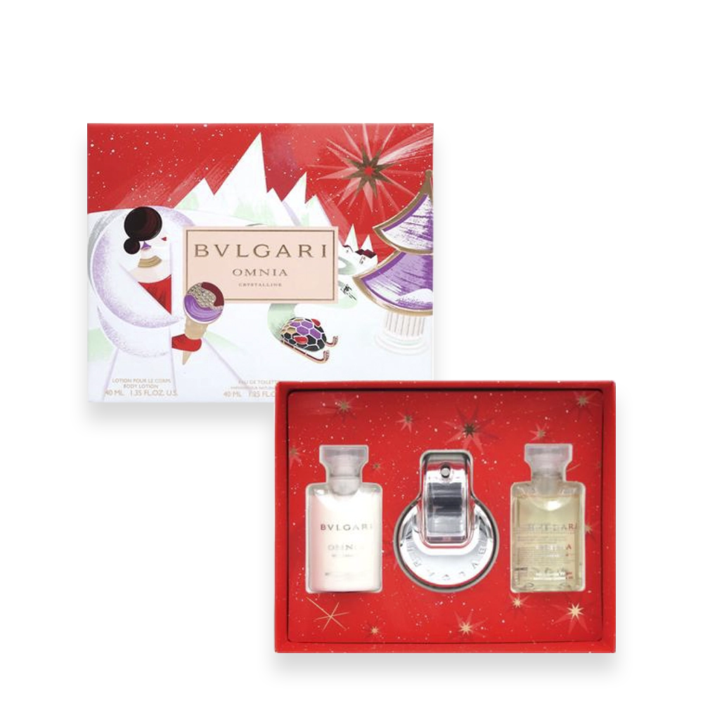 BVLGARI Omnia Crystalline 1.35 oz. Gift Set – Face and Body Shoppe