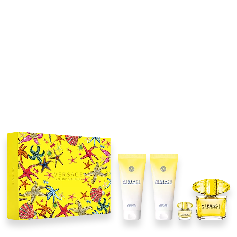 Versace Yellow Diamond 3 oz. Gift Set – Face and Body Shoppe