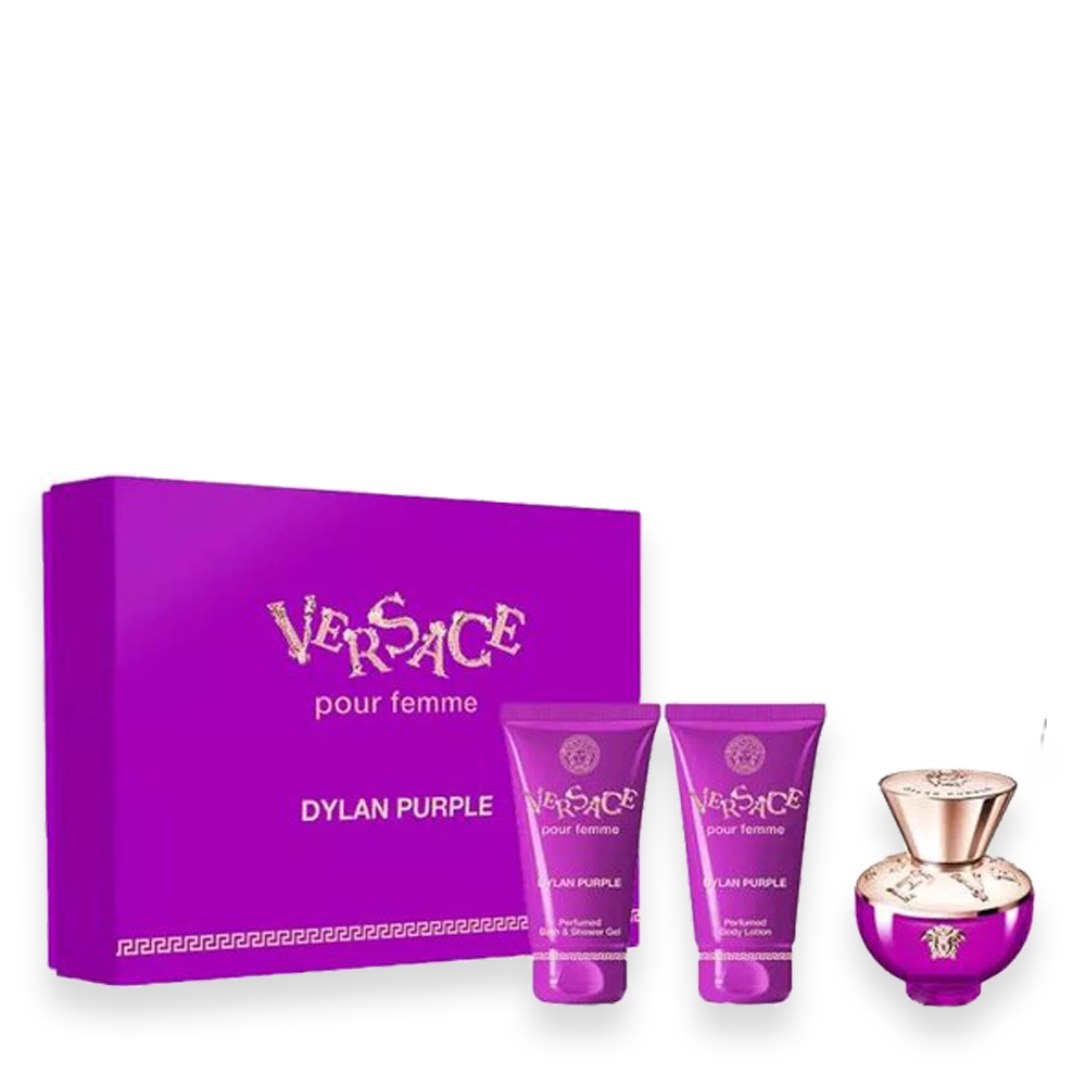 Versace Dylan Purple Pour Femme 1.7 oz. Gift Set – Face and Body Shoppe