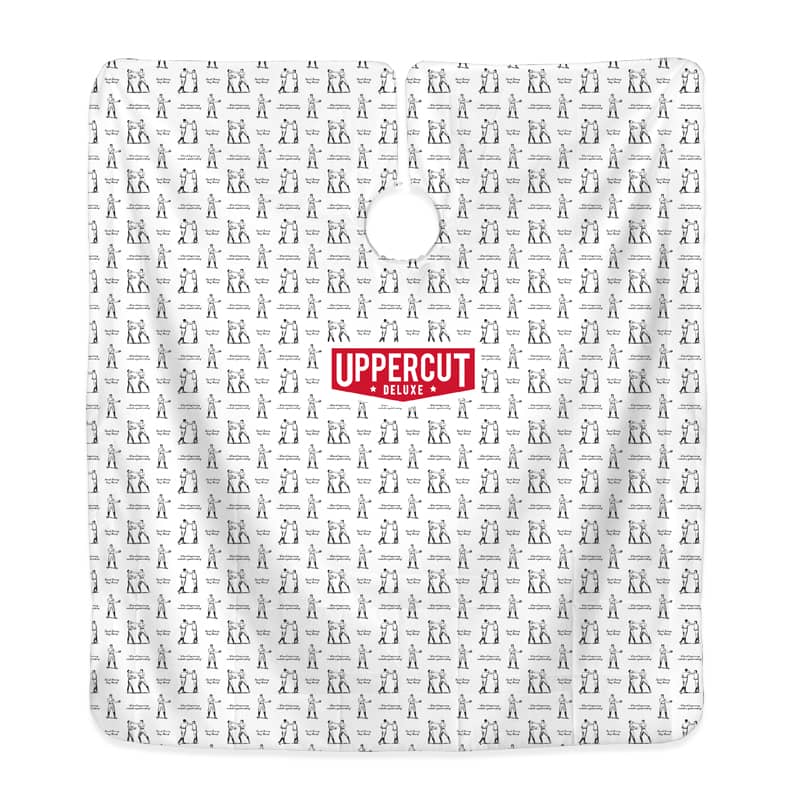 Uppercut Deluxe Barber Cape White – Face and Body Shoppe
