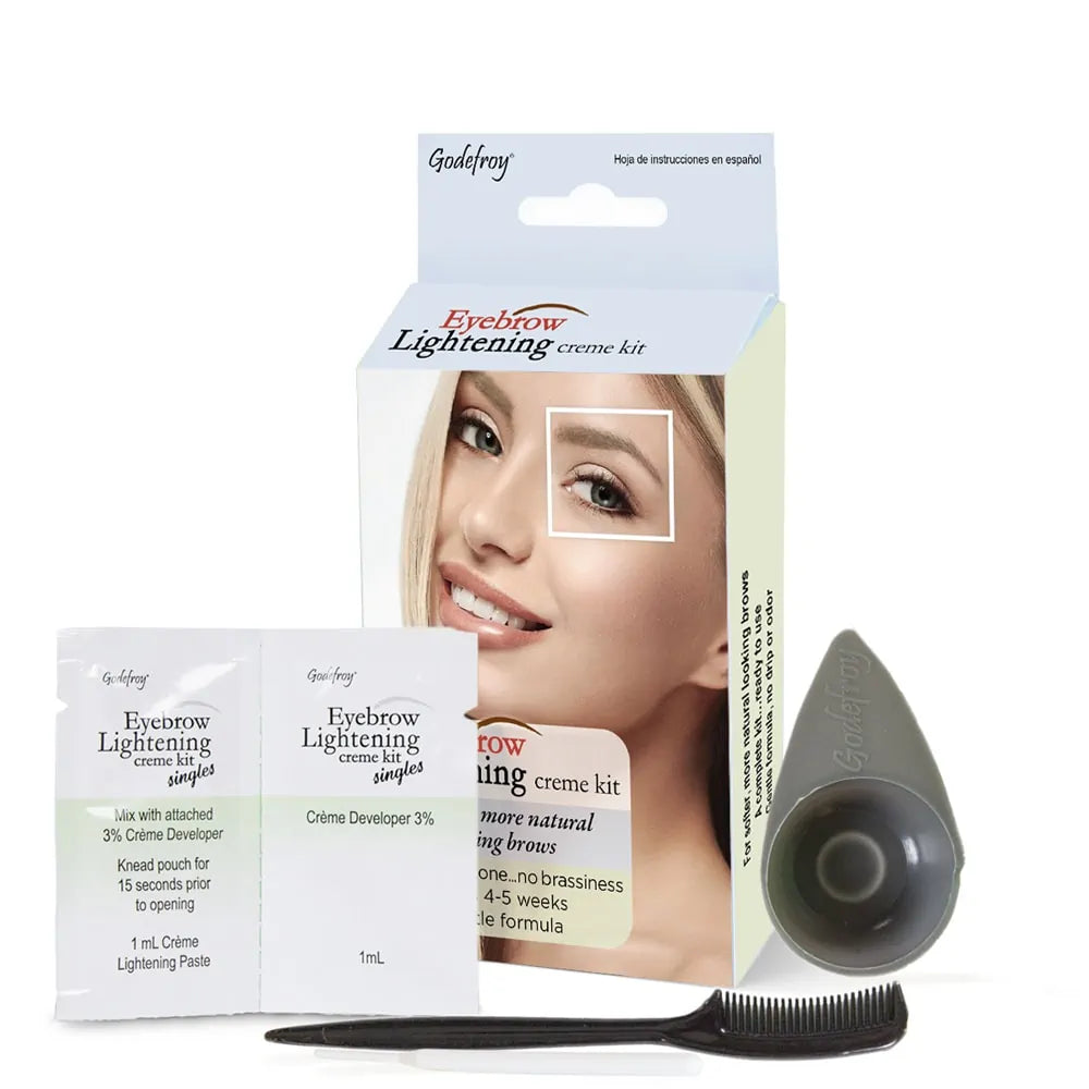 Godefroy Eyebrow Lightening Creme Kit Single Application – Face and ...