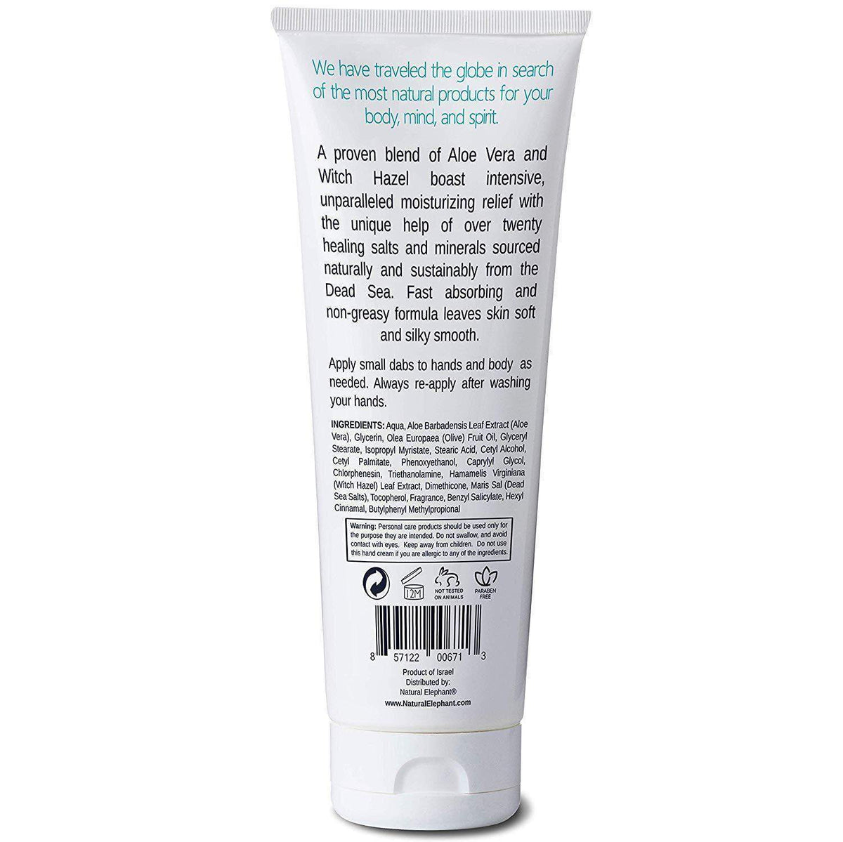 Natural Soothing Hand Cream with Dead Sea Minerals | Face and Body Shoppe